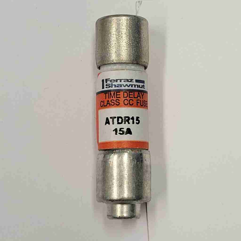 ATDR15 – GOULD 15A 600V CLASS CC TIME DELAY FUSE – Alberta Breaker ...