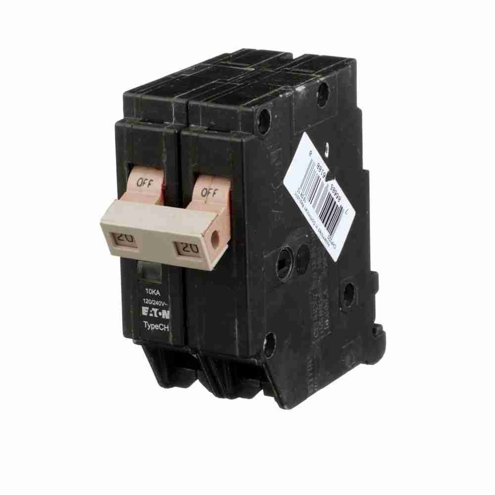 CHF220 - EATON 2P20A 240V PUSH IN BREAKER - Alberta Breaker & Supply Co Ltd
